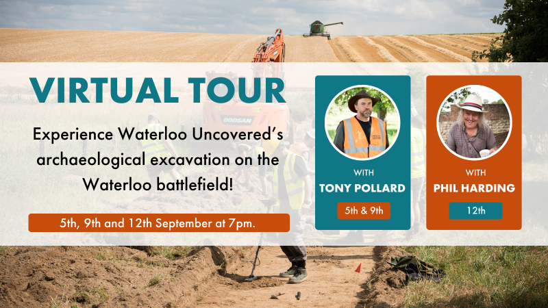 Waterloo Uncovered Excavation Virtual Tours 2024 - Cobseo