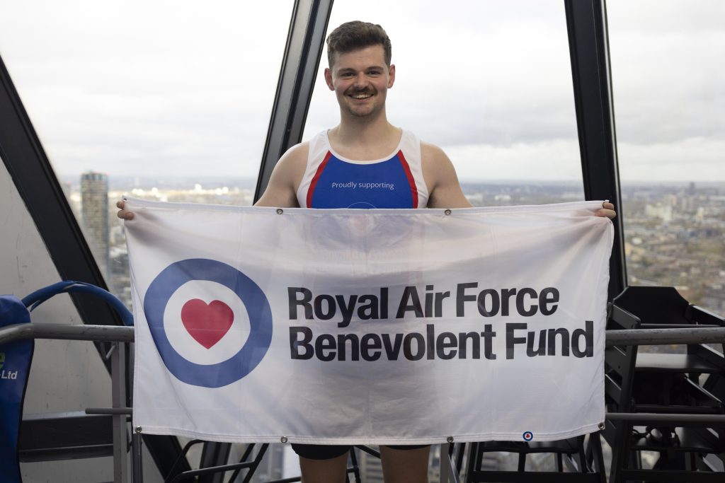 RAF Northolt team complete Gherkin Tower climb for Fund - Cobseo