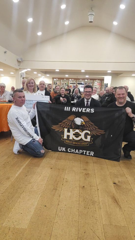 III Rivers UK Chapter Harley-Davidson Owners Group raises £10,000 for ...