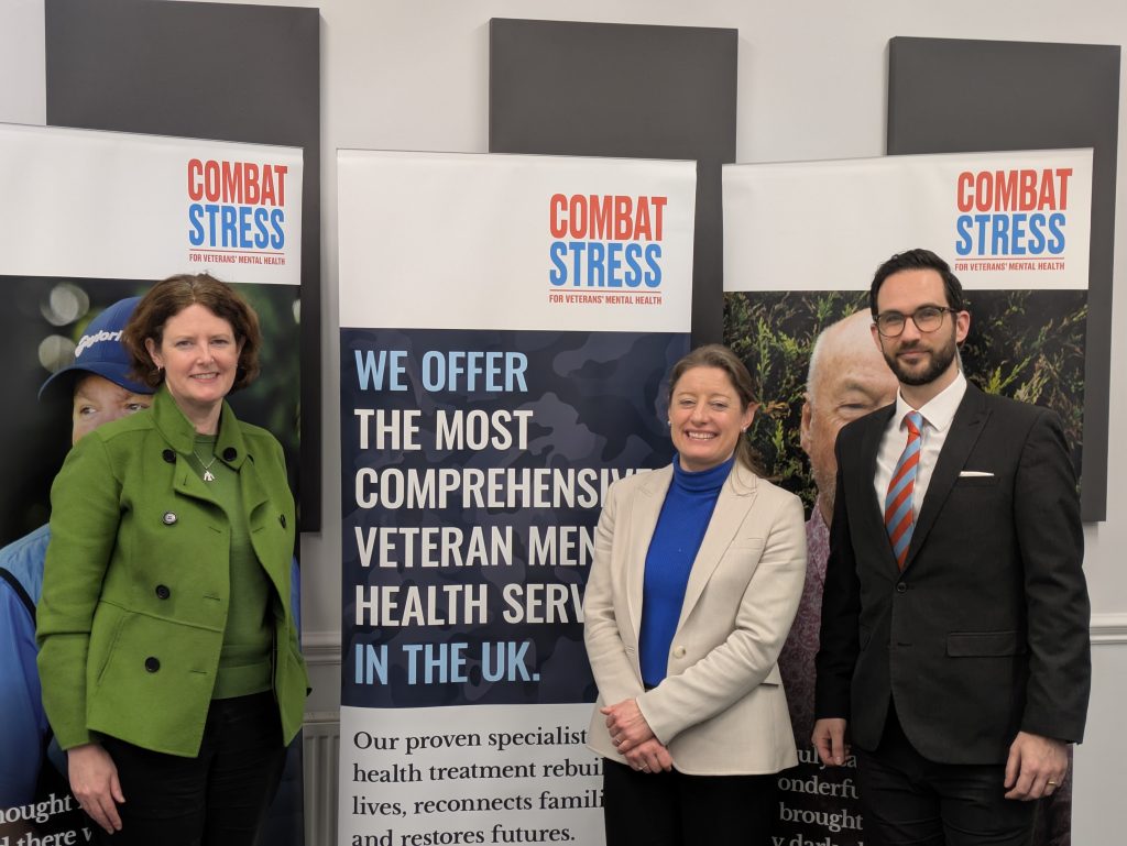 Army veteran MP visits veterans’ mental health charity Combat Stress ...