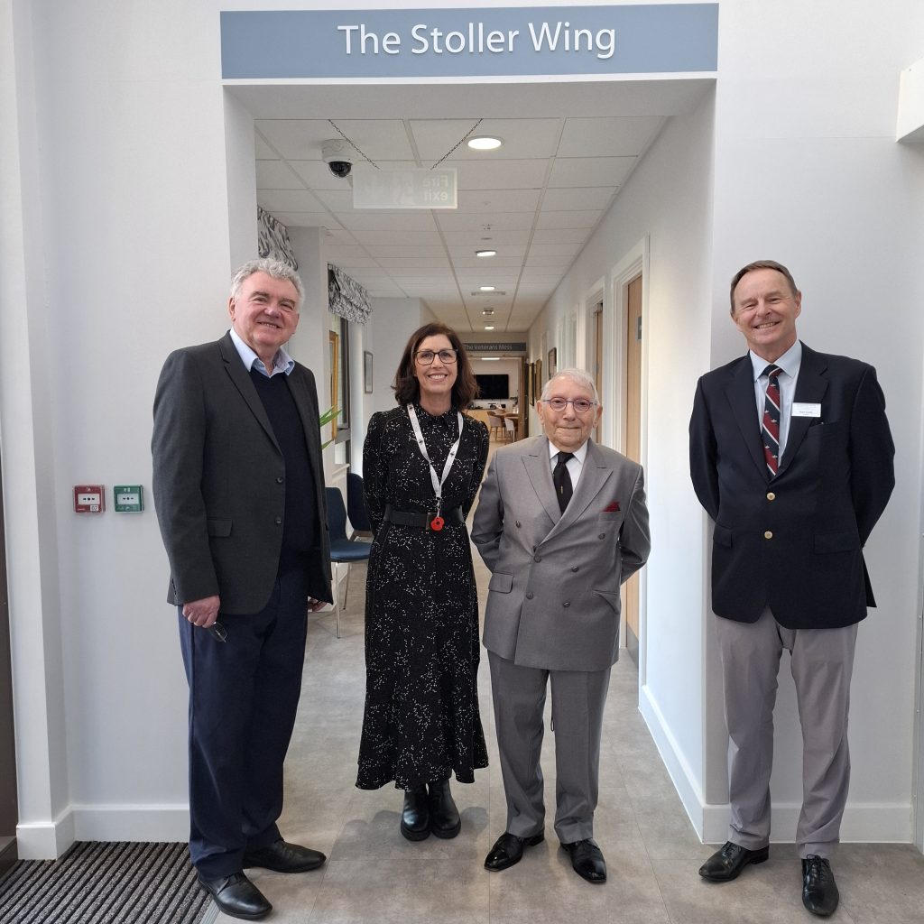 Sir Norman Stoller hails ‘amazing’ care and facilities at Veteran Care ...