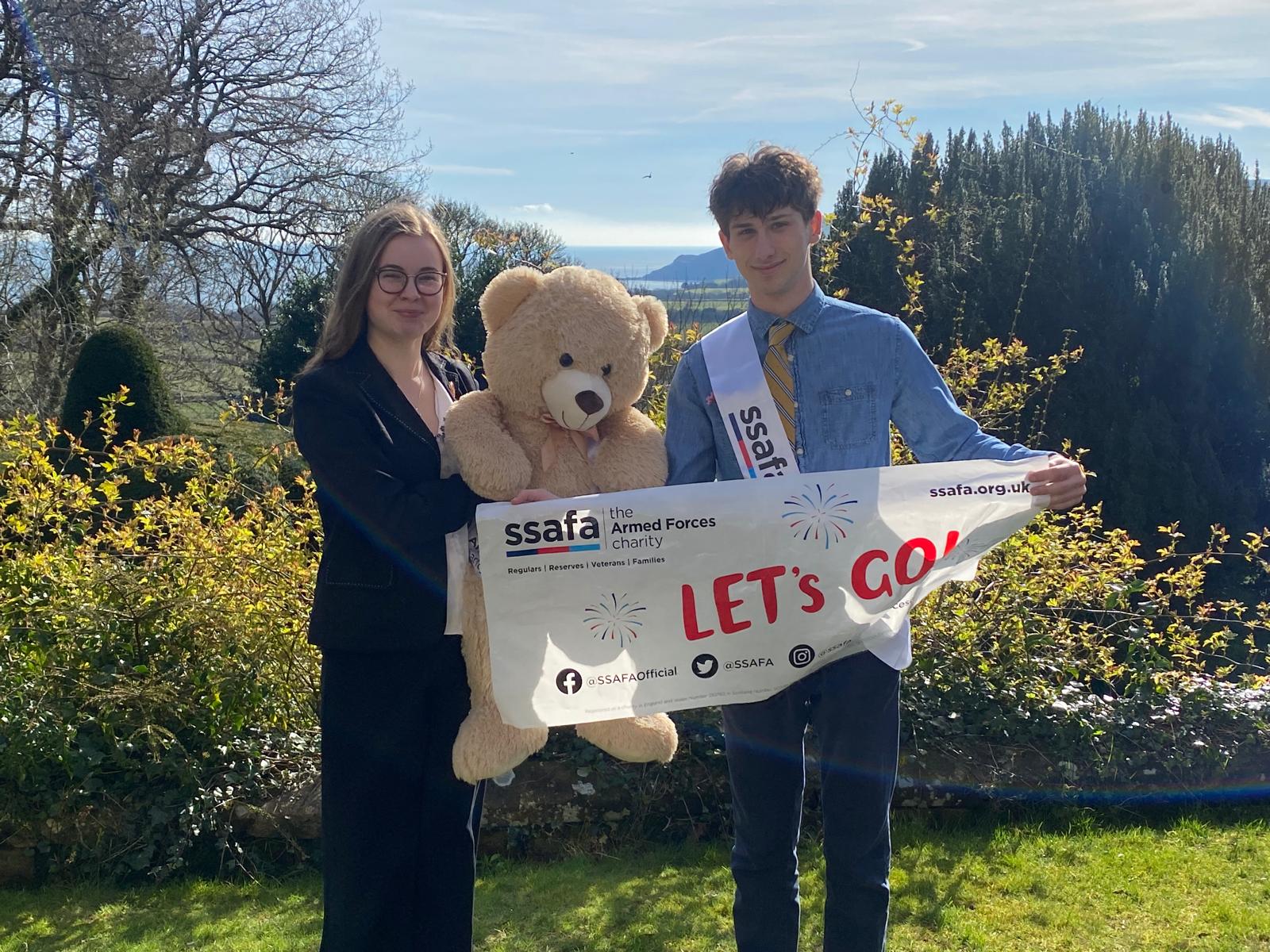 SSAFA visits pupils from Fyling Hall School as a Charity of the Year ...