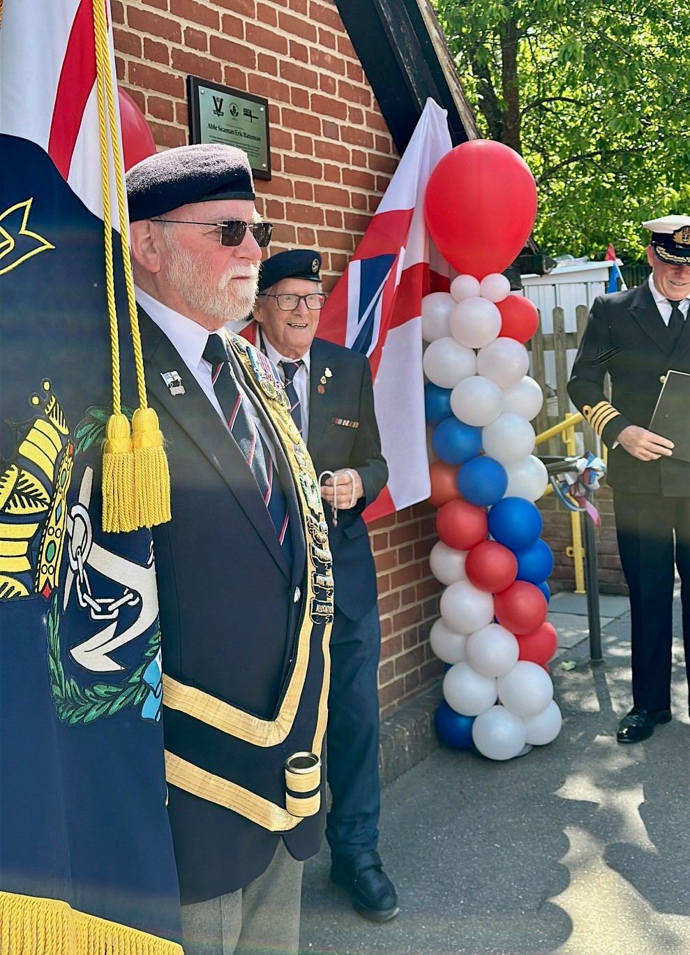 VE80 celebrated by WW2 Naval Veteran and school children - Cobseo