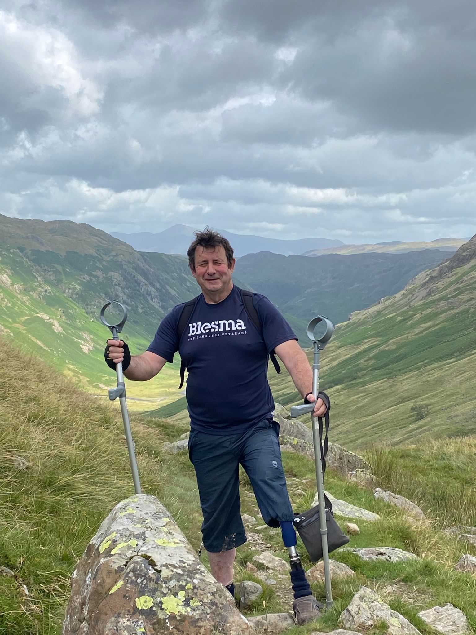 Blesma Member Mike Armstrong hits the Yorkshire Dales trails for Blesma ...