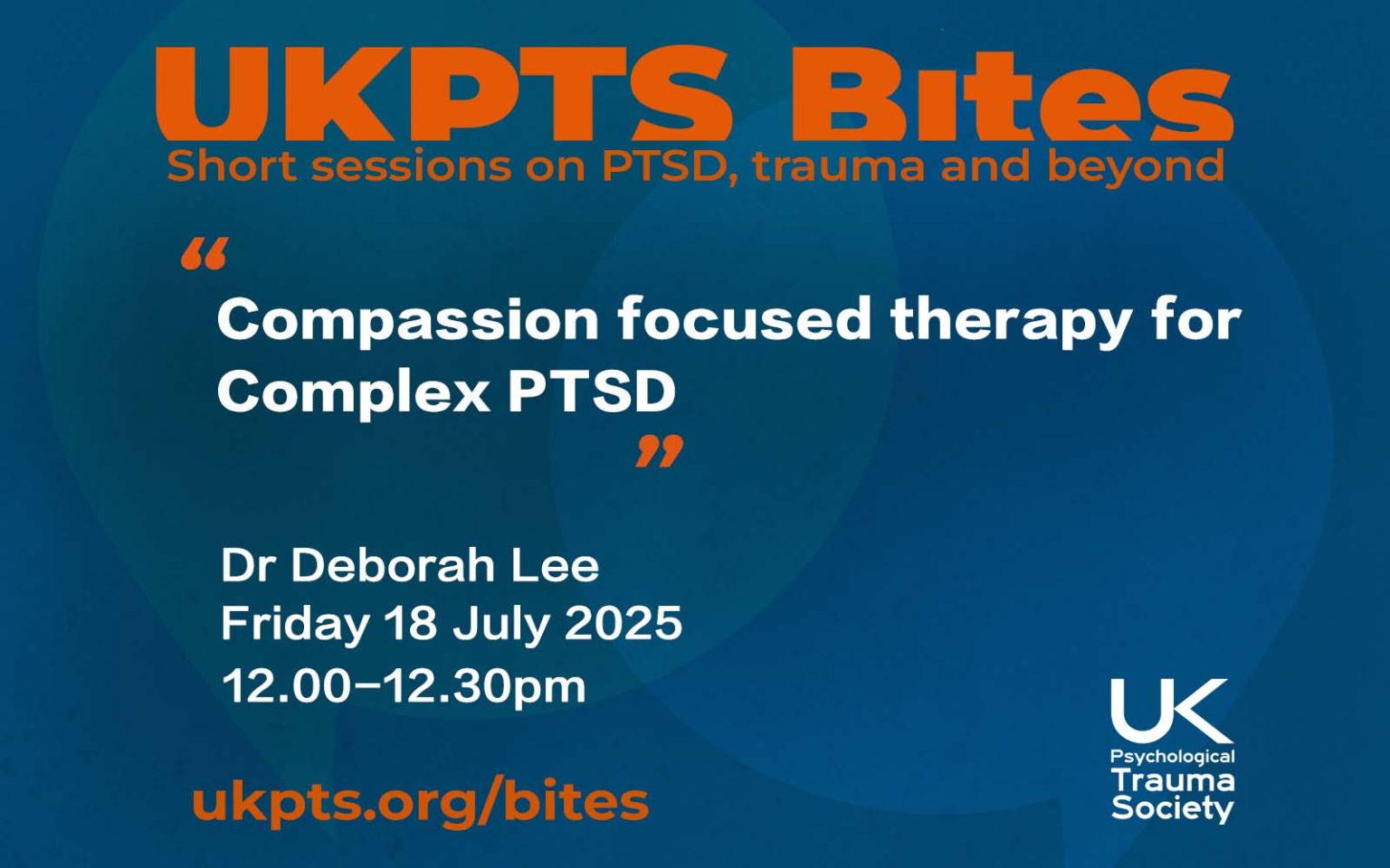 Compassion Focused Therapy for Complex PTSD - Cobseo