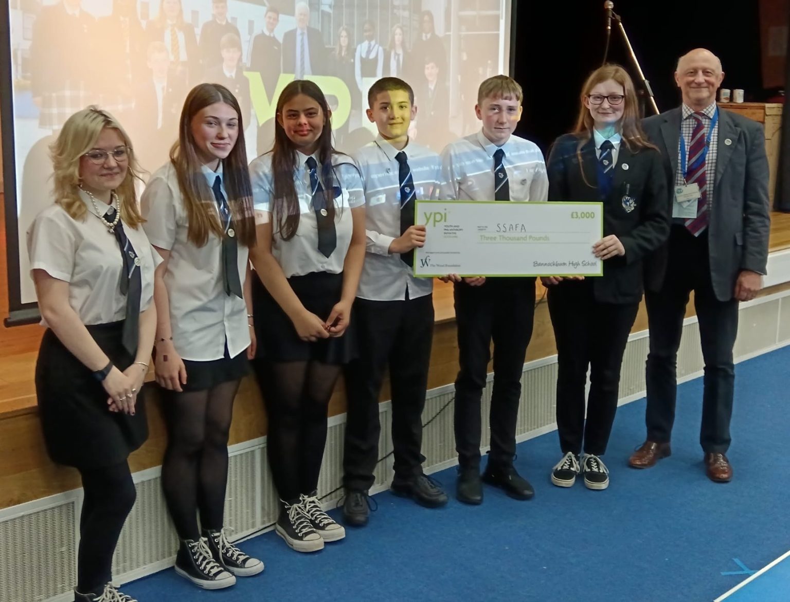 Bannockburn High School pupils win £3,000 for SSAFA with ‘powerful’ YPI ...