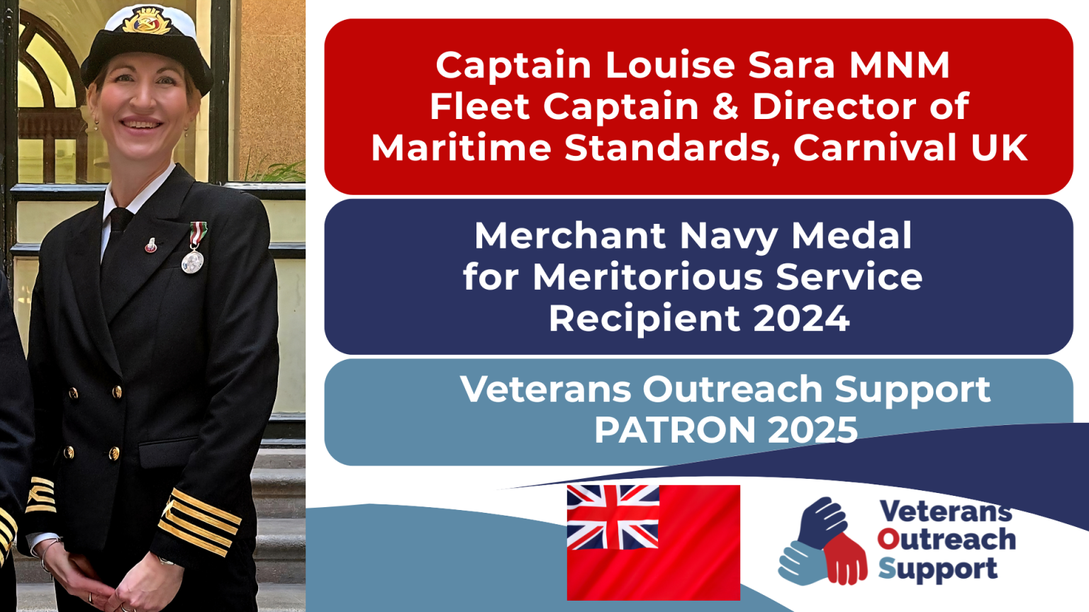 Merchant Navy Captain appointed Patron of VOS - Cobseo