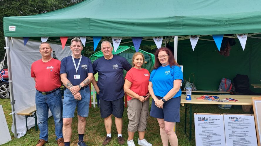 SSAFA Germany branch flying the flag at community events - Cobseo